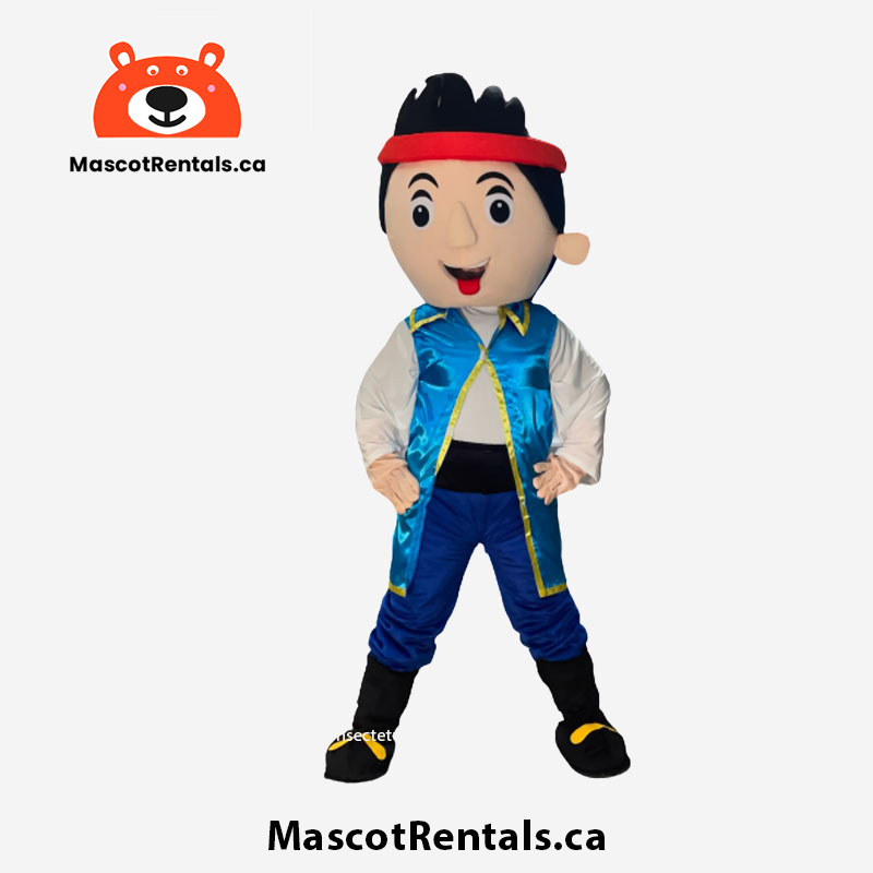 Captain Jake Mascot Costume – Mascot Rentals